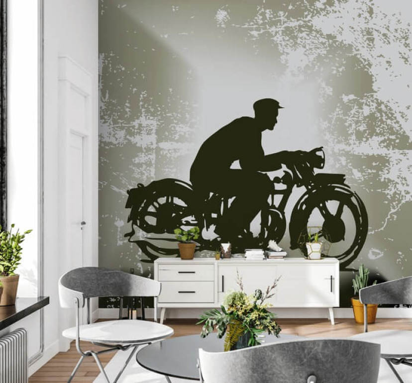 Motorbike Wallpaper & Motorcycle Murals | Wallsauce UK