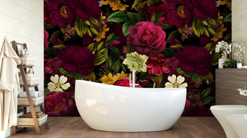 Rose Wallpaper & Wall Murals | Wallsauce AU