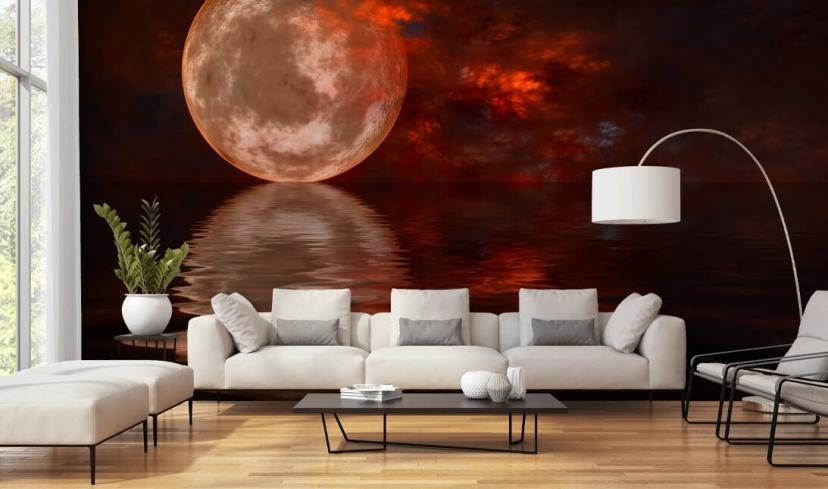 Moon Wallpaper & Moonlight Wall Murals | Wallsauce UK