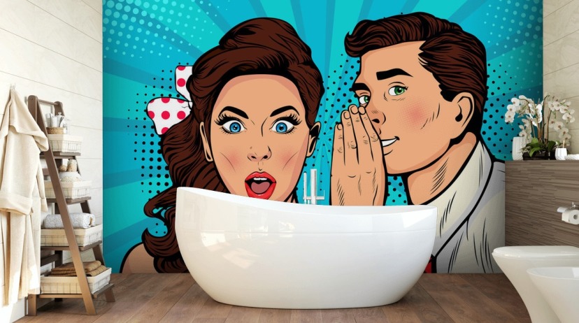 Retro Wallpaper & Wall Murals | Wallsauce US