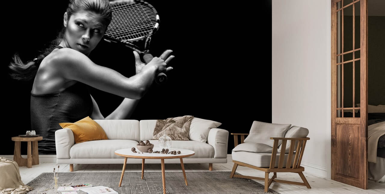 Ready to hit! Wall Mural | Wallsauce US