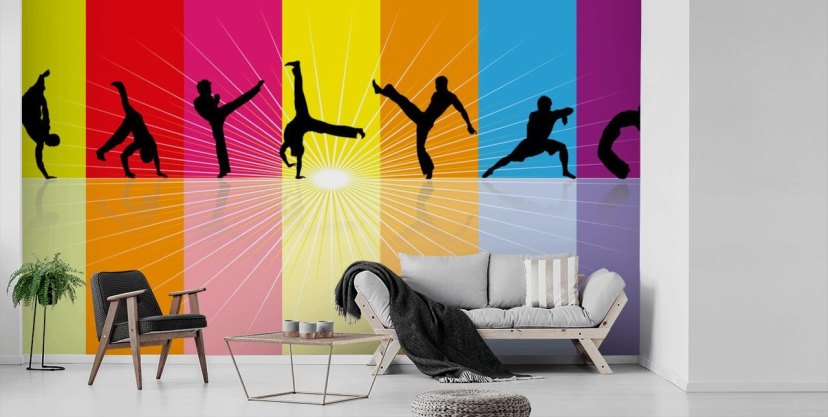 MMA Wallpaper & Martial Arts Murals | Wallsauce AU