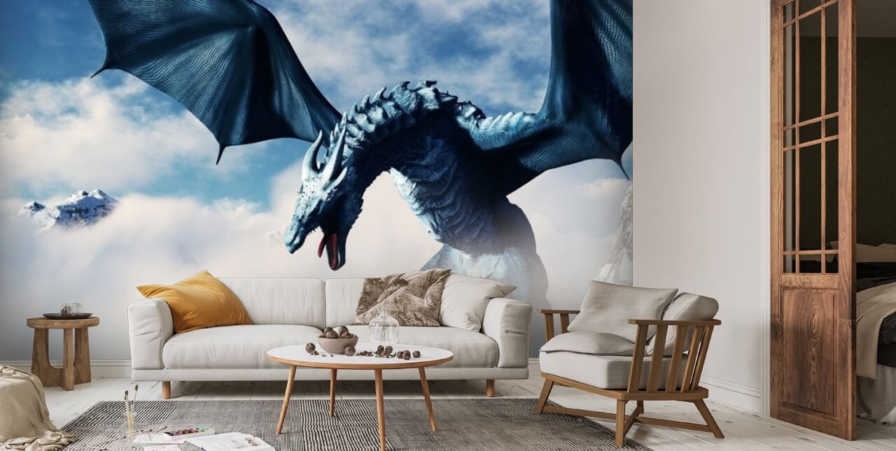 Snow Beast Wallpaper | Wallsauce UK