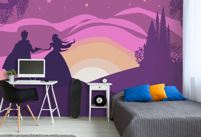 Princess Wallpaper & Wall Murals | Wallsauce UK