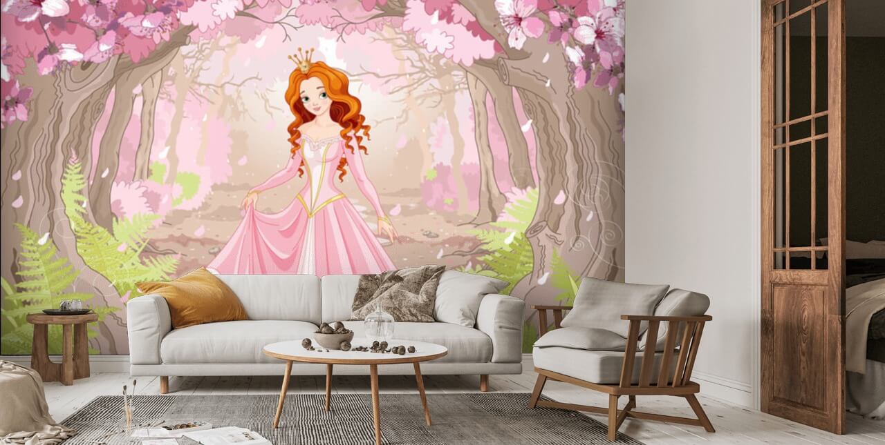 Princess Blossom Wallpaper | Wallsauce US