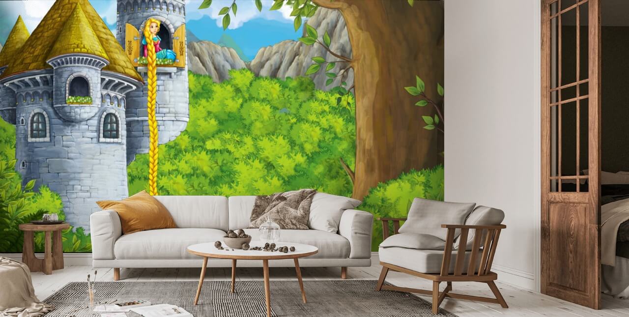 Princess Tower Wallpaper | Wallsauce EU