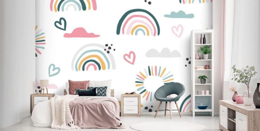 Rainbow Wallpaper and Wall Murals | Wallsauce AU
