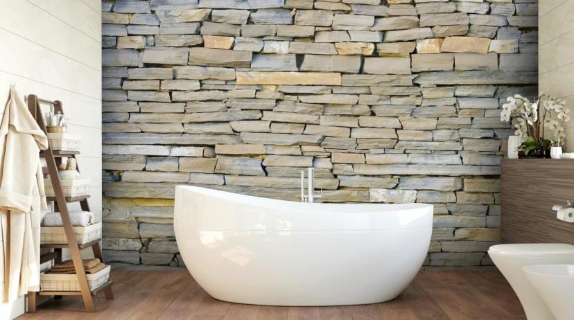 Stone Wallpaper & Stone Effect Wall Murals | Wallsauce US