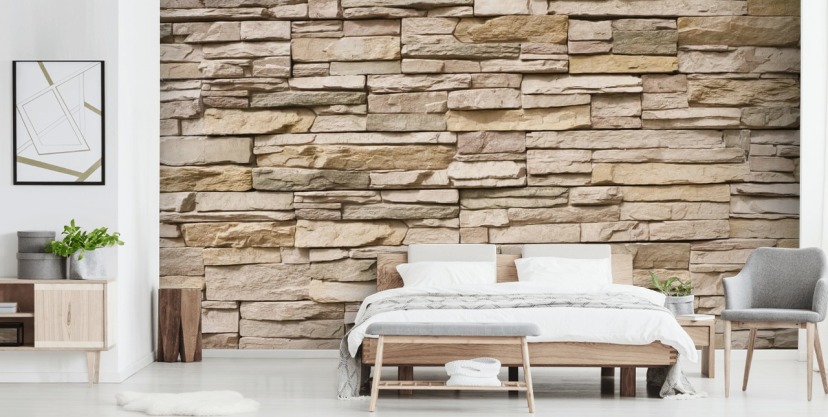 Stone Wallpaper & Stone Effect Wall Murals | Wallsauce UK