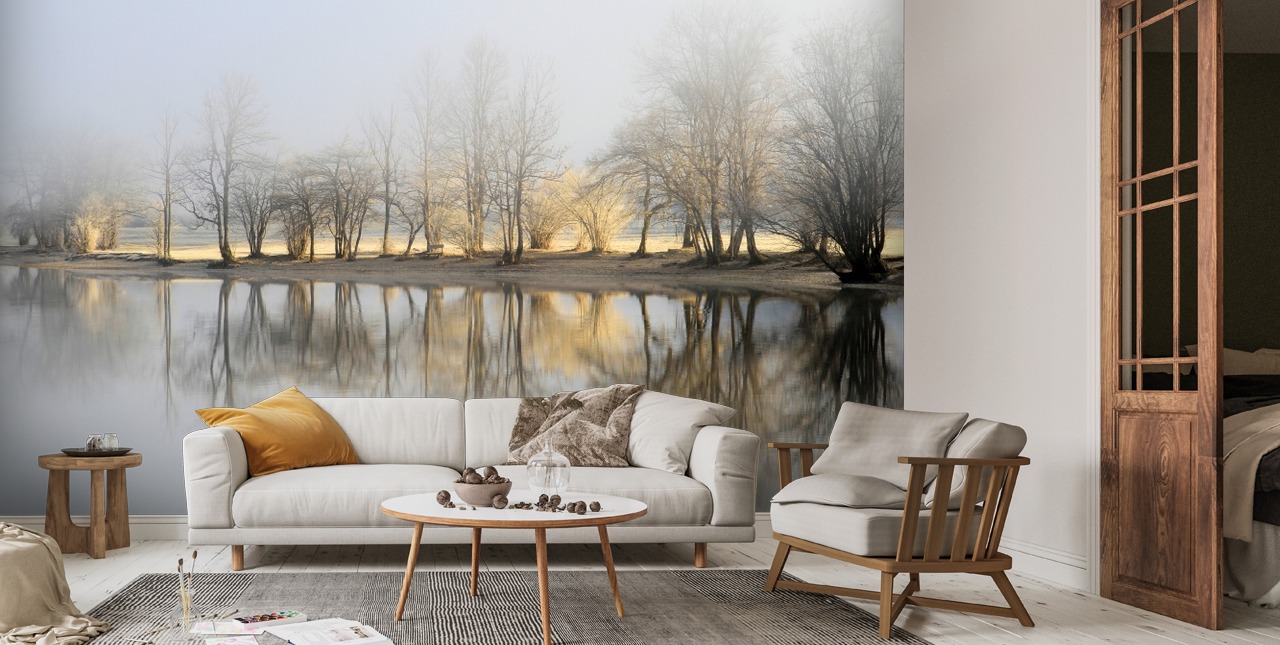 January Morning Wallpaper | Wallsauce UK