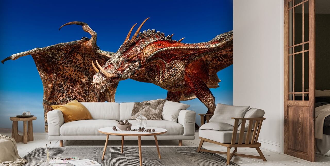 Fierce Dragon Lord Wallpaper | Wallsauce US