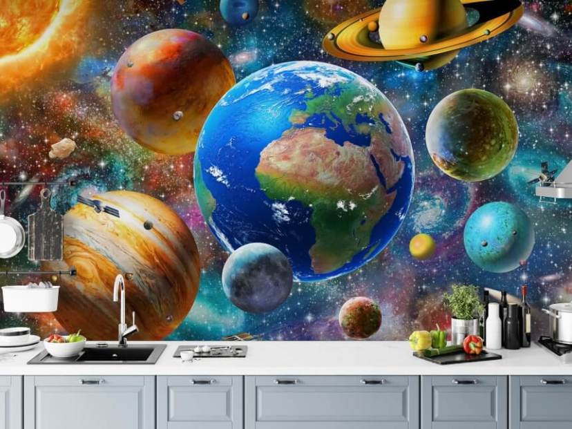 Space Wallpaper & Galaxy Wall Murals | Wallsauce UK