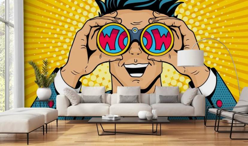 Retro Wallpaper & Wall Murals | Wallsauce UK