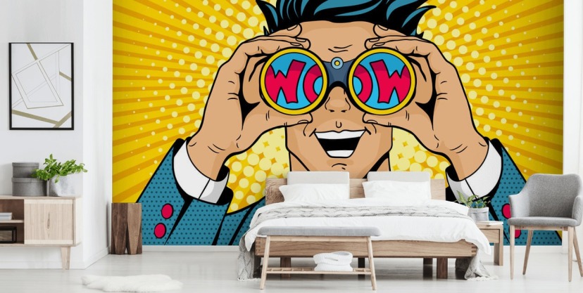 Pop Art Wallpaper & Wall Murals | Wallsauce US