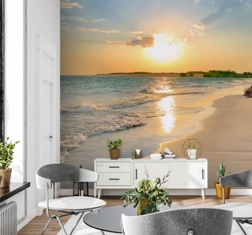 Beach Wallpaper & Tropical Beach Wall Murals | Wallsauce US