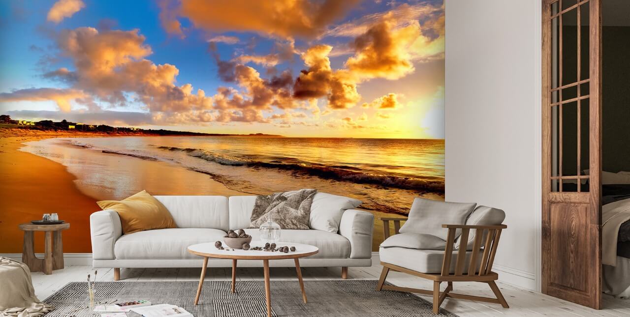 3d Sunset Sky Wallpaper