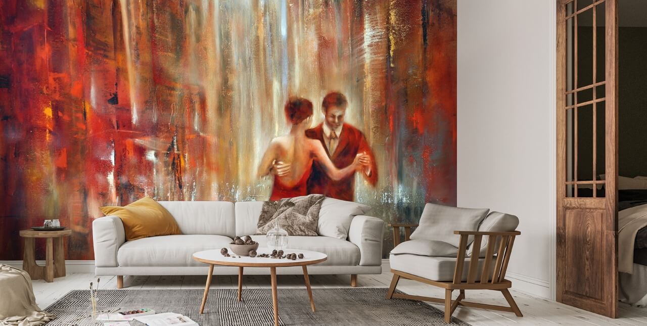 Tango Wall Mural | Wallsauce US