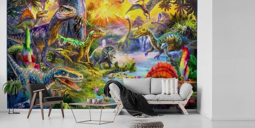 Dinosaur Wallpaper & Wall Murals | Wallsauce US