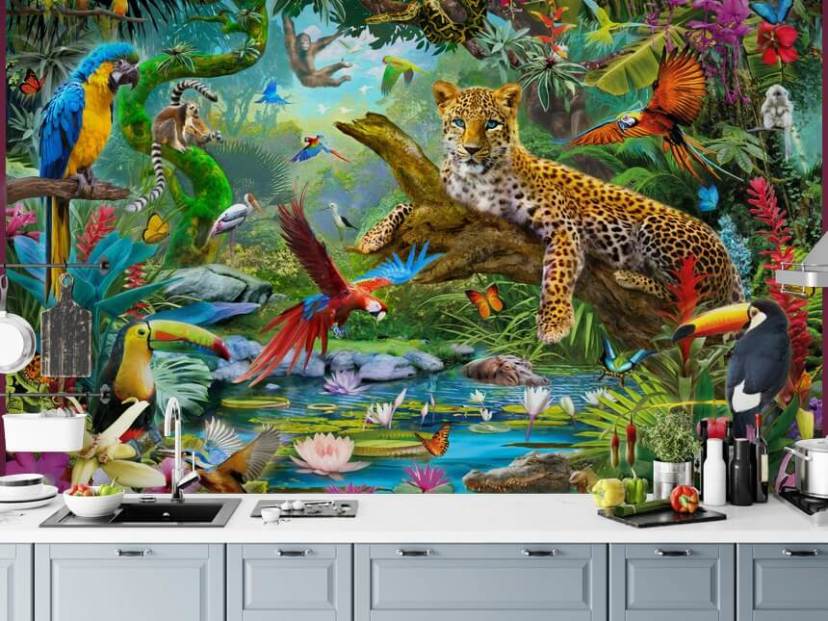 Animal Wallpaper Murals | Wallsauce UK