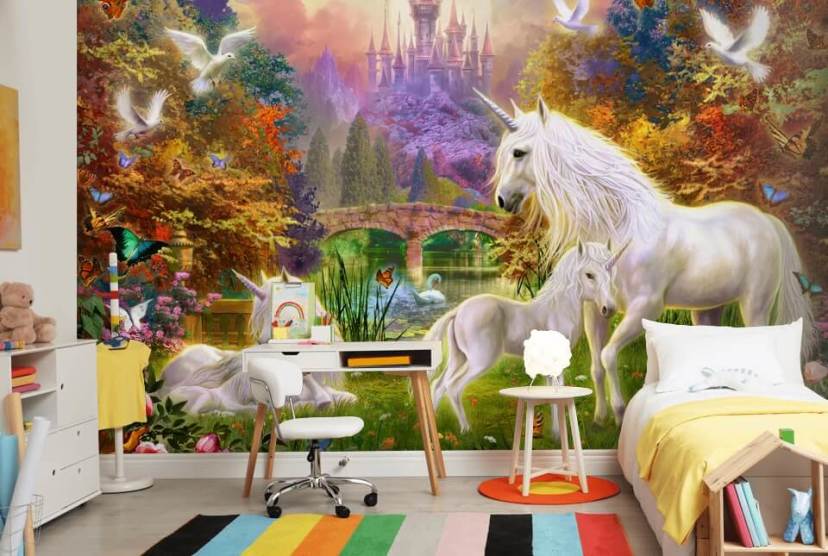 Unicorn Wallpaper Murals | Wallsauce EU