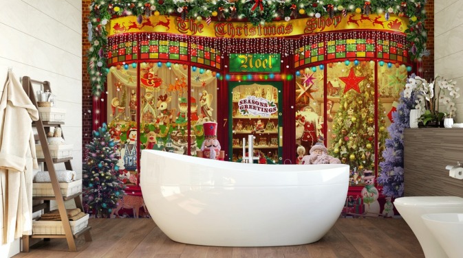 Winter & Christmas Wallpaper Wall Murals | Wallsauce UK