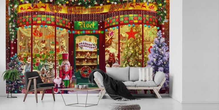 Winter & Christmas Wallpaper Wall Murals | Wallsauce UK