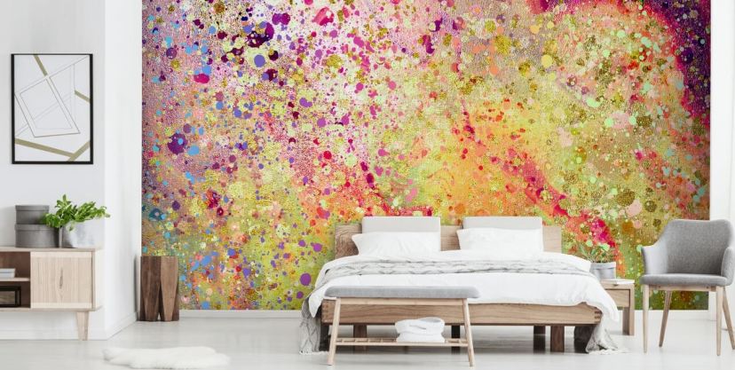 Abstract behang en abstracte muurschilderingen | Wallsauce NL