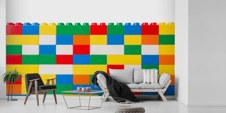 Multicoloured Wallpaper Murals | Wallsauce US