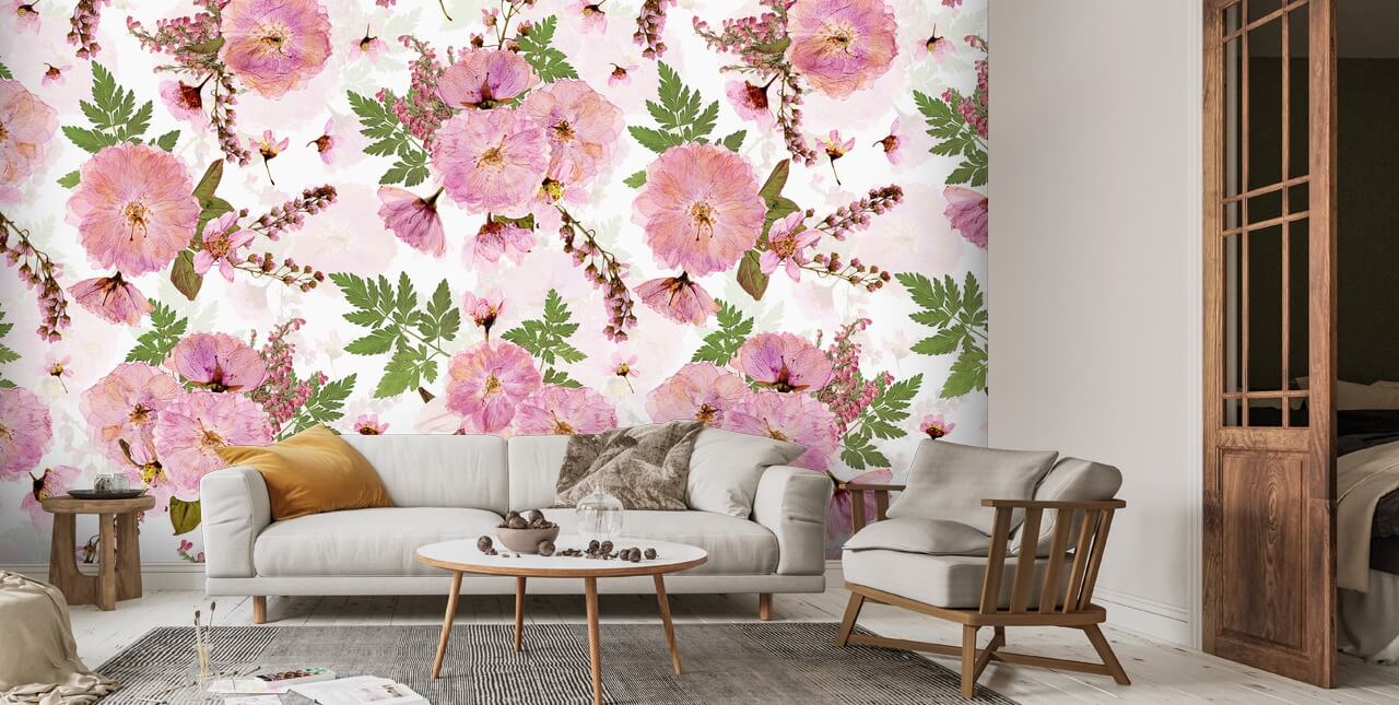 Zarte Trauben Fototapete | Wallsauce DE