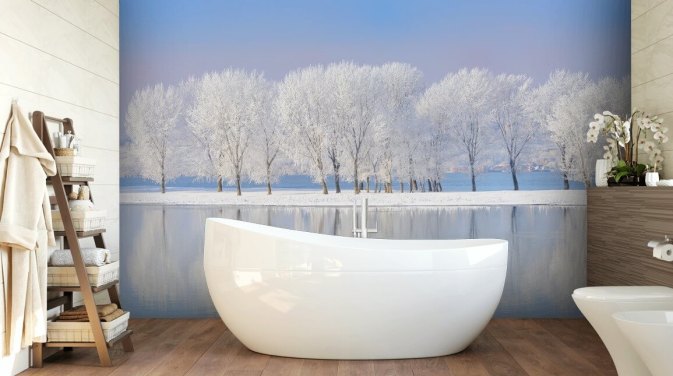 Winter & Christmas Wallpaper Wall Murals | Wallsauce US