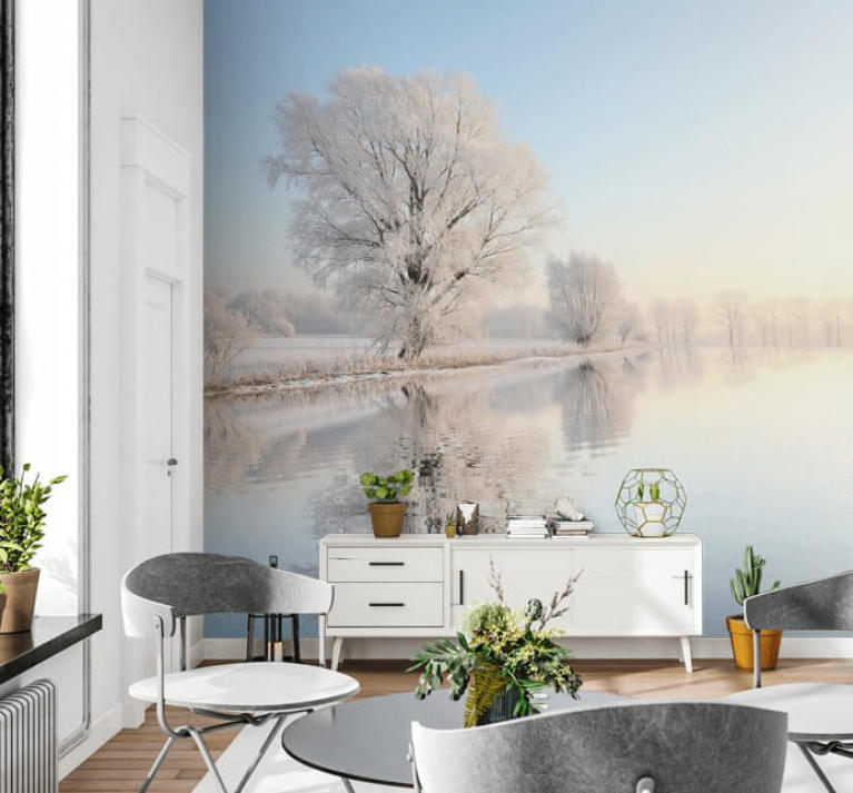 Winter & Christmas Wallpaper Wall Murals | Wallsauce US