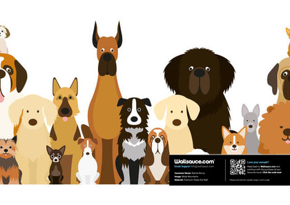 Dog Clan Wallpaper | Wallsauce US