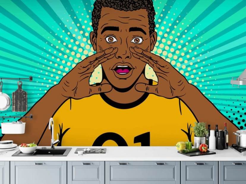 Pop Art Wallpaper & Wall Murals | Wallsauce CA