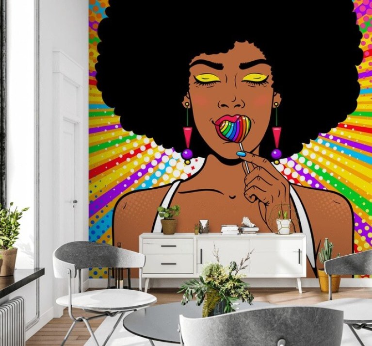 Pop Art Wallpaper & Wall Murals | Wallsauce US