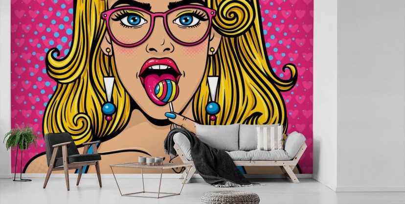 Pop Art Wallpaper & Wall Murals | Wallsauce UK