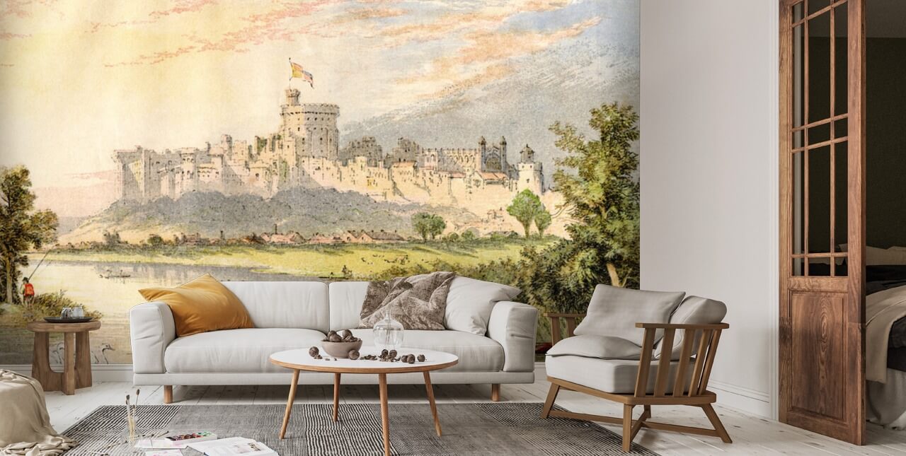 Windsor Castle Wallpaper Mural | Wallsauce UK