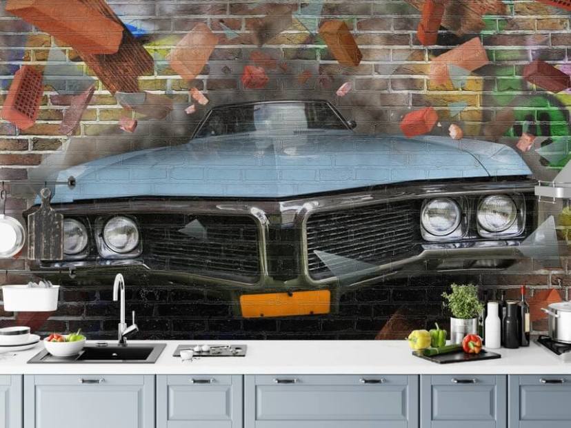 Graffiti behang en muurschilderingen met straatkunst | Wallsauce NL