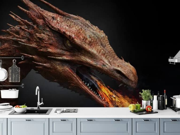 Dragon Wallpaper & Wall Murals | Wallsauce UK
