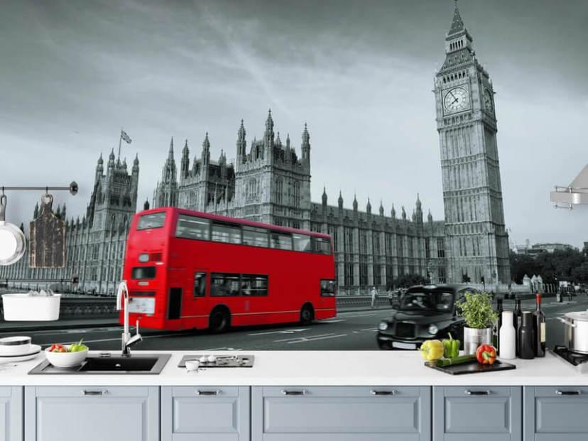 London Wallpaper & Wall Murals | Wallsauce UK