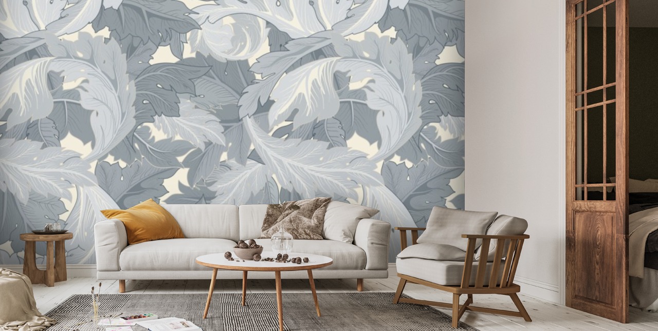 Decorazione murale con giardino fiorito di William Morris | Wallsauce IT