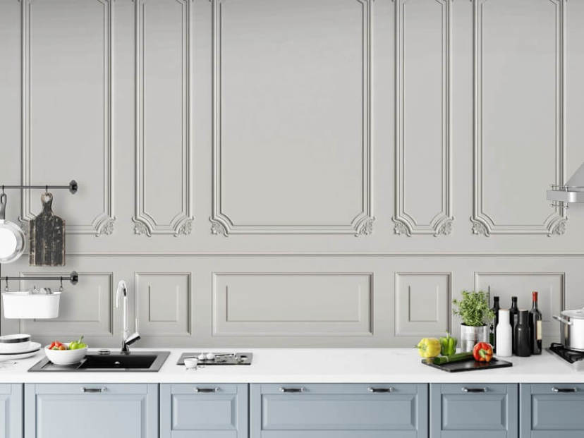 Panel Wallpaper - Wood Panel Effect Wallpaper | Wallsauce US