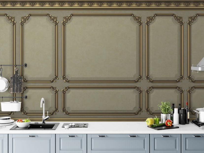Panel Wallpaper - Wood Panel Effect Wallpaper | Wallsauce US
