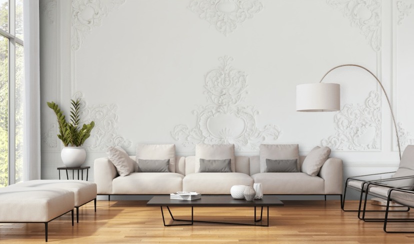 Panel Wallpaper - Wood Panel Effect Wallpaper | Wallsauce AU