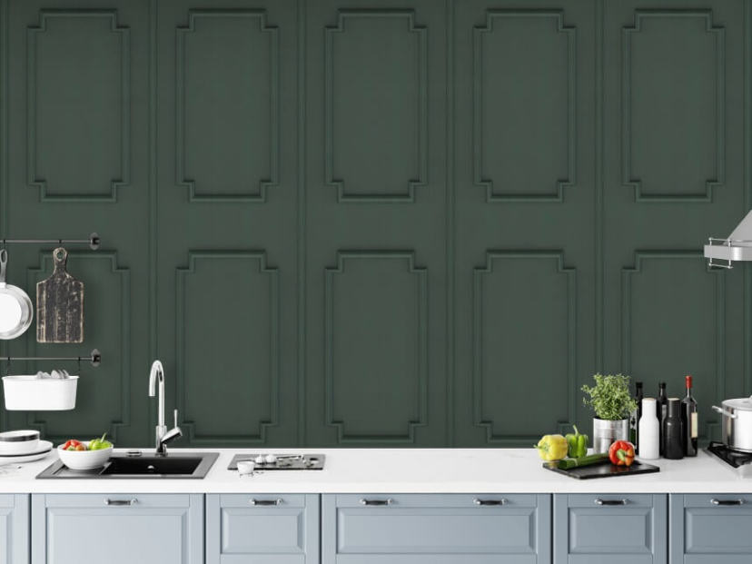 Panel Wallpaper - Wood Panel Effect Wallpaper | Wallsauce US