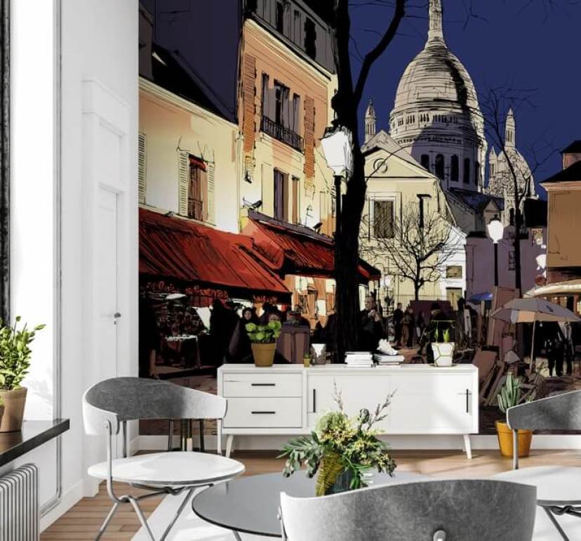 Paris Wallpaper & Wall Murals | Wallsauce US