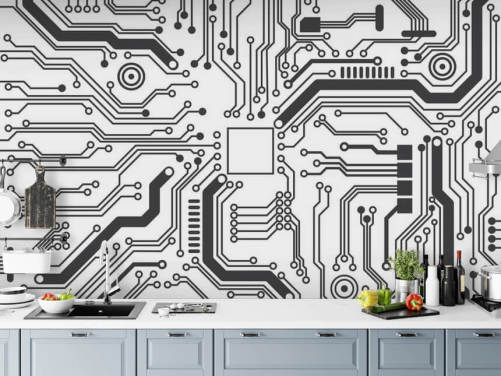 ICT and Computer Science Wallpaper Murals | Wallsauce UK