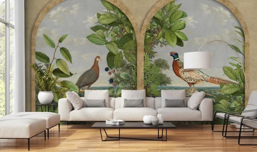 Wallpaper Murals Window Scenes Wall Murals Windows, Window Wallpaper