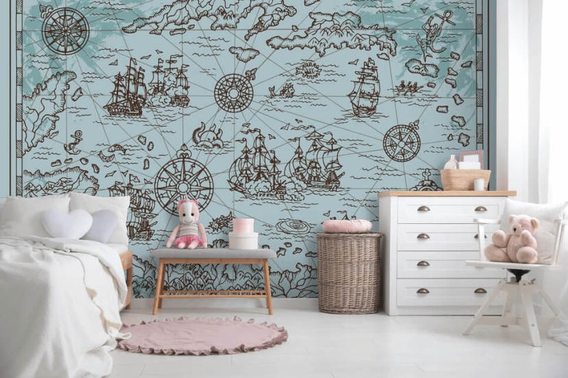 Pirate Wallpaper & Wall Murals | Wallsauce US