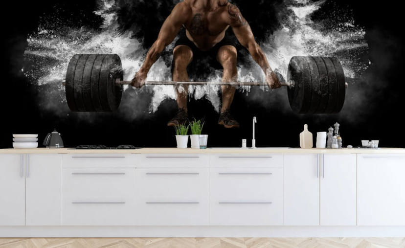 Gym Wallpapers & Gym Murals | Wallsauce NZ