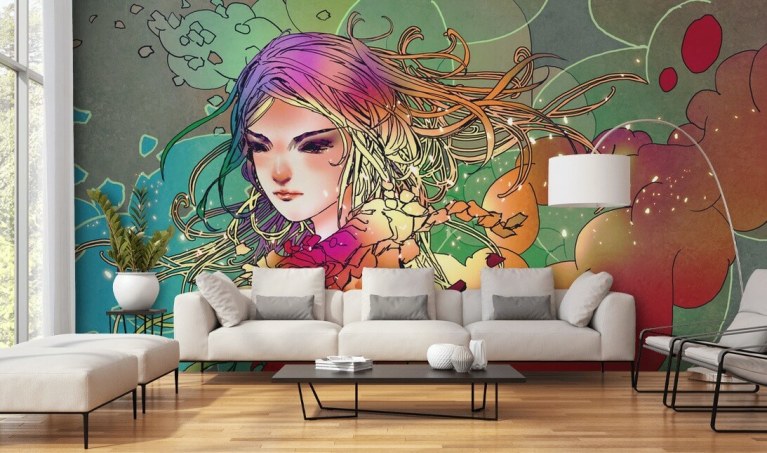 Anime Wallpaper & Wall Murals | Wallsauce UK